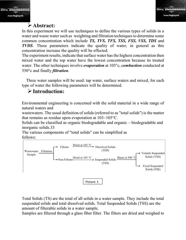 Lab 1 solid determination | PDF | Home Appliances | Home & Garden