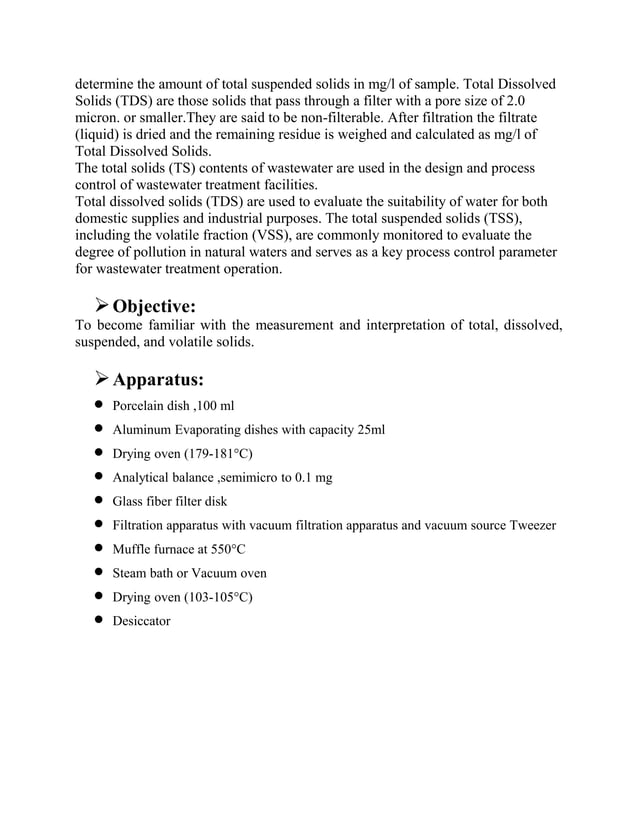 Lab 1 solid determination | PDF | Home Appliances | Home & Garden