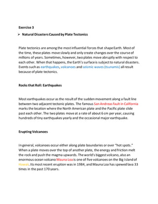 Chemical and Physical Properties of Earth's Layers and the Tectonic ...