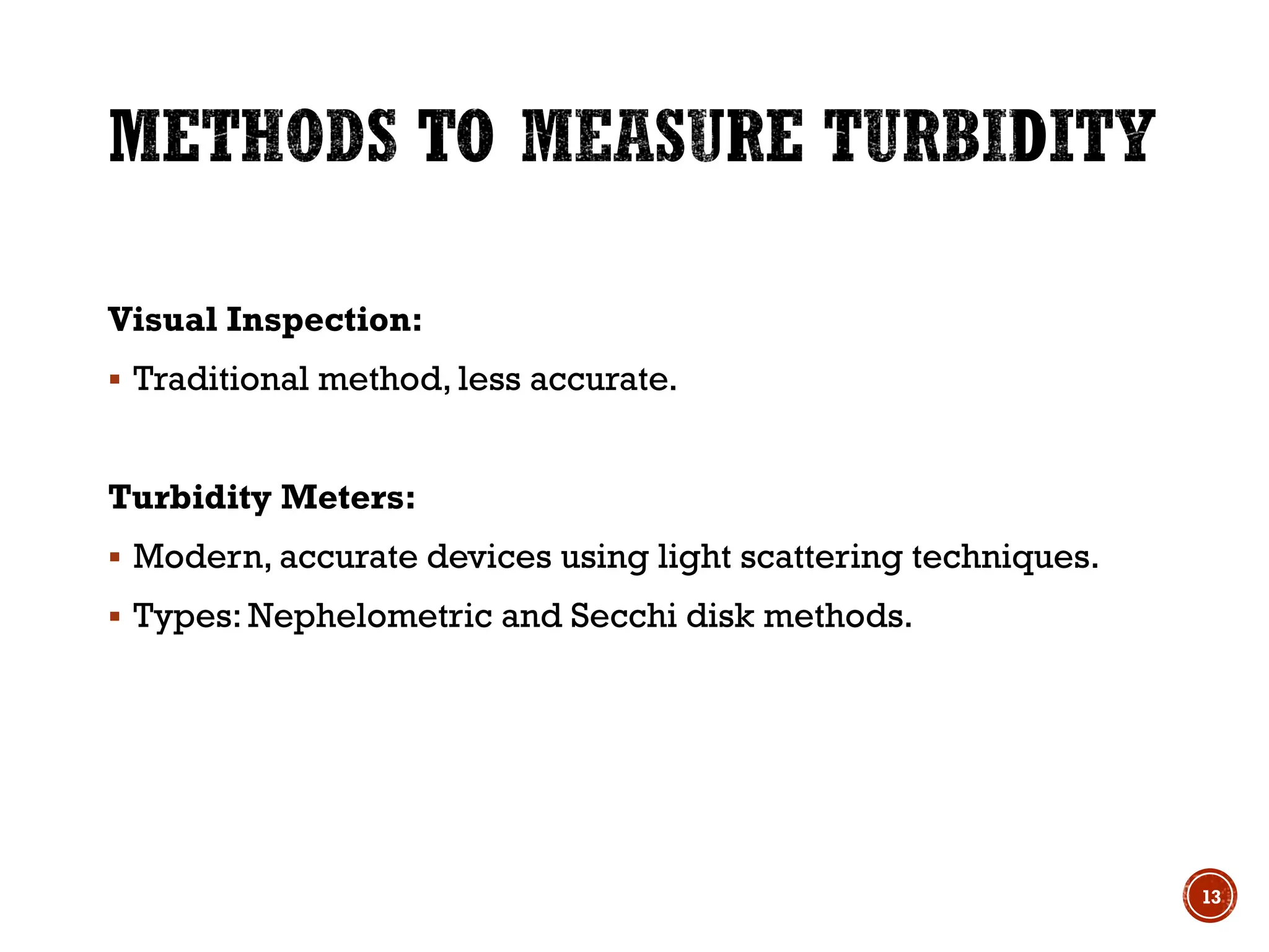 Lab report Lab report ph and turbidity 1 | PDF