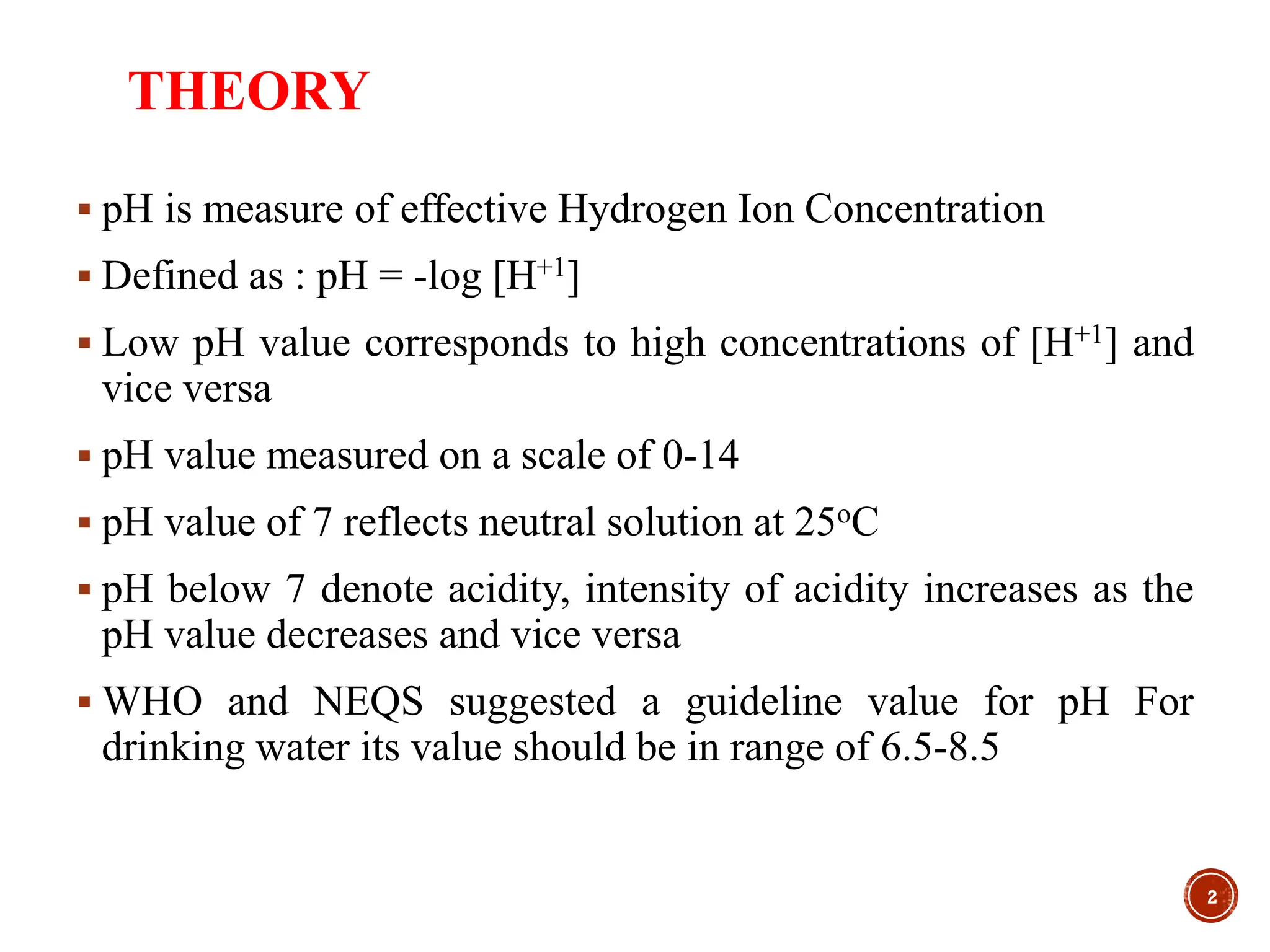 Lab report Lab report ph and turbidity 1 | PDF