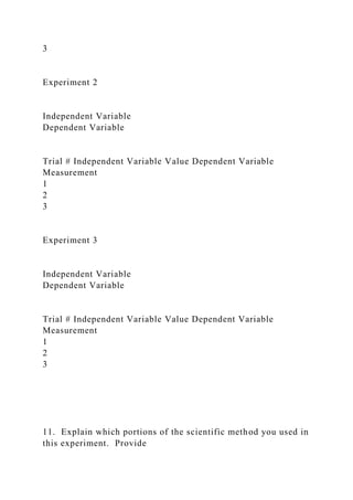 Lab 1 Understanding the Scientific Method Complete your a.docx