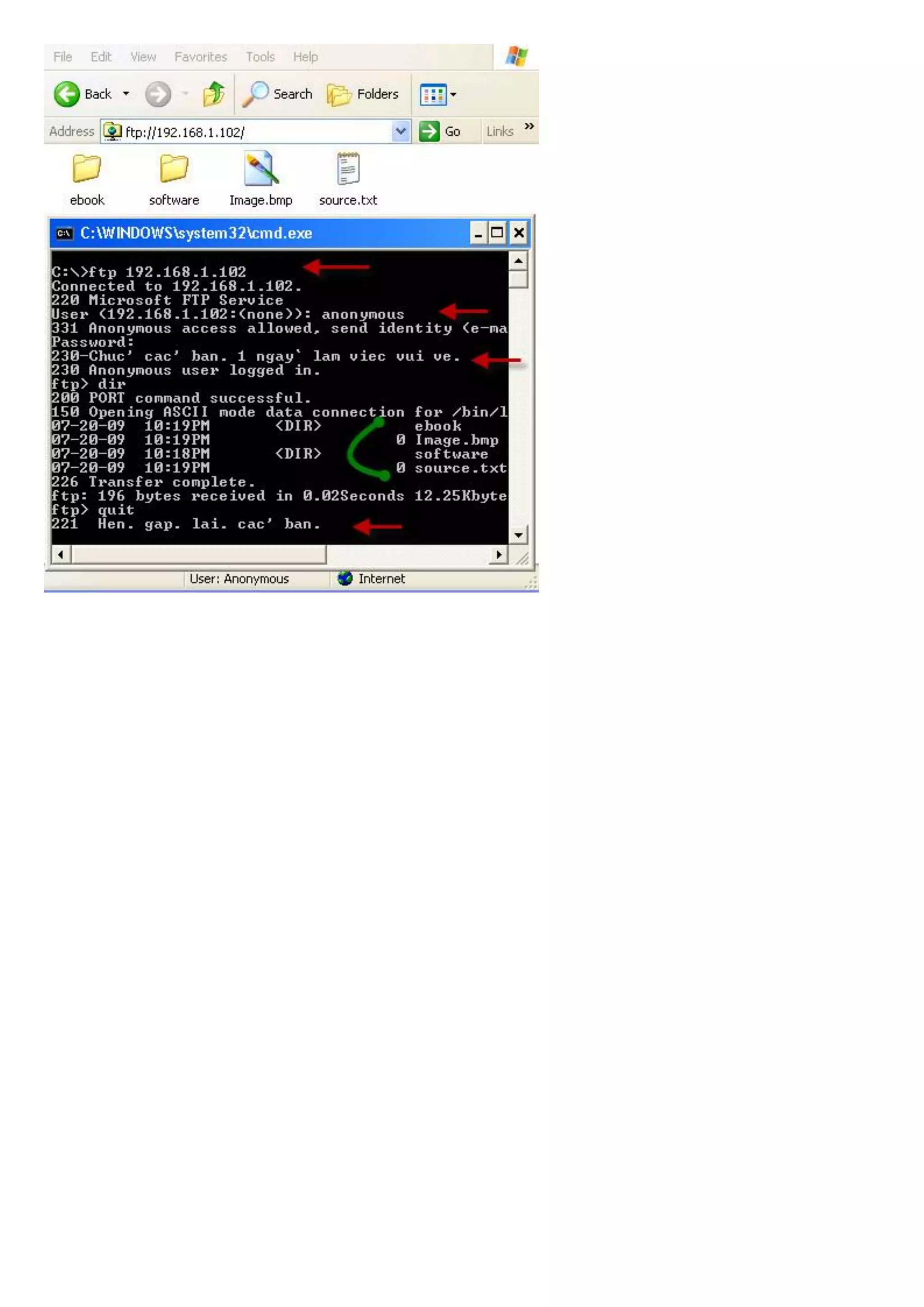 Lab 1 xay dung ftp server | PDF