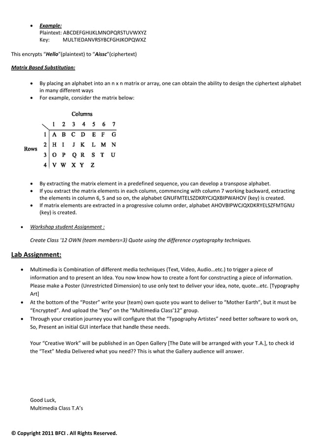 Multimedia Lab Handout [Lab2] [Text] | PDF