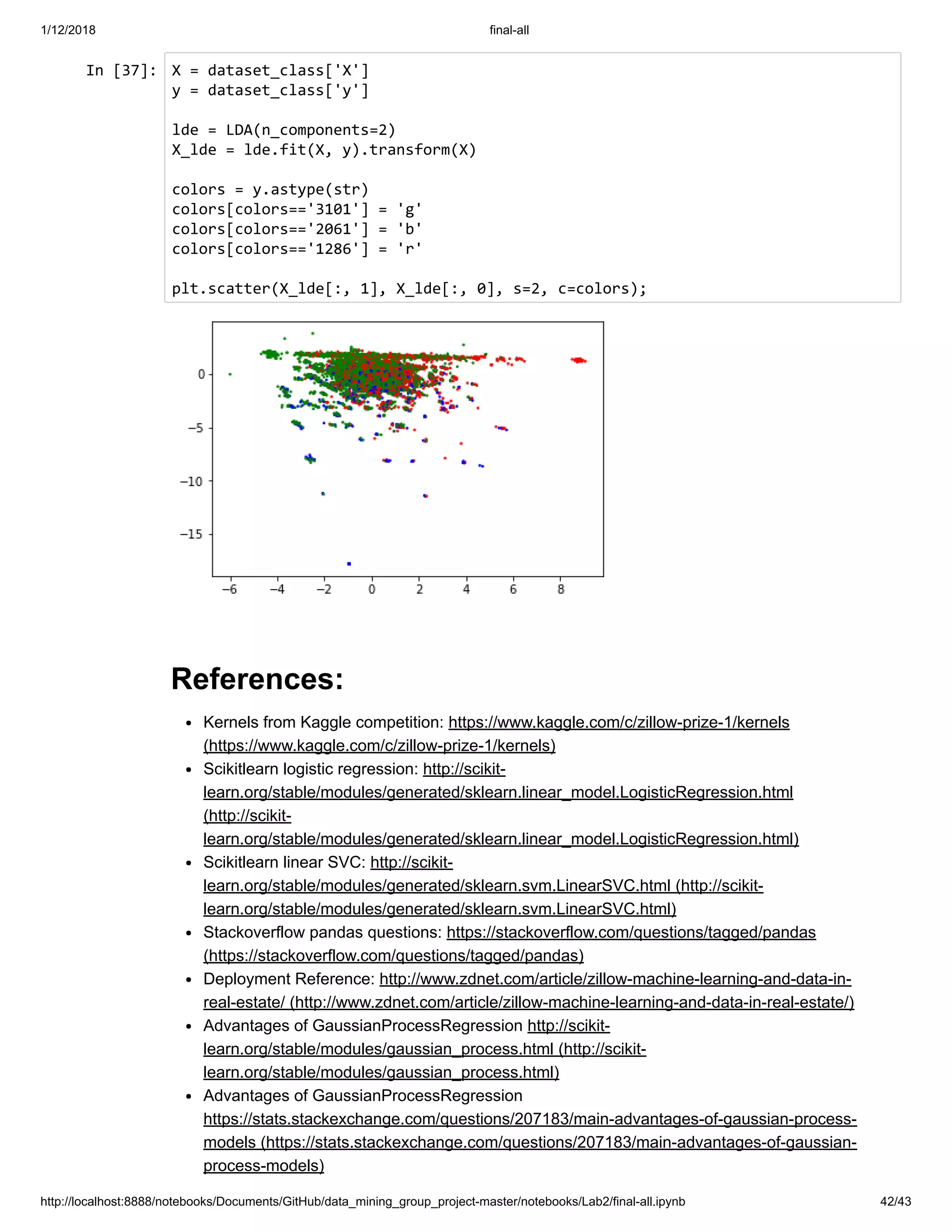 Lab 2: Classification and Regression Prediction Models, training and ...
