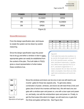 Lab 2-Simple Combinational Logic | PDF