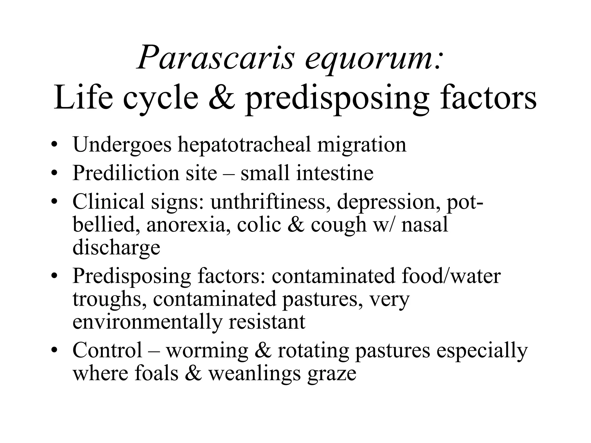 parasitology lab notes | PPT