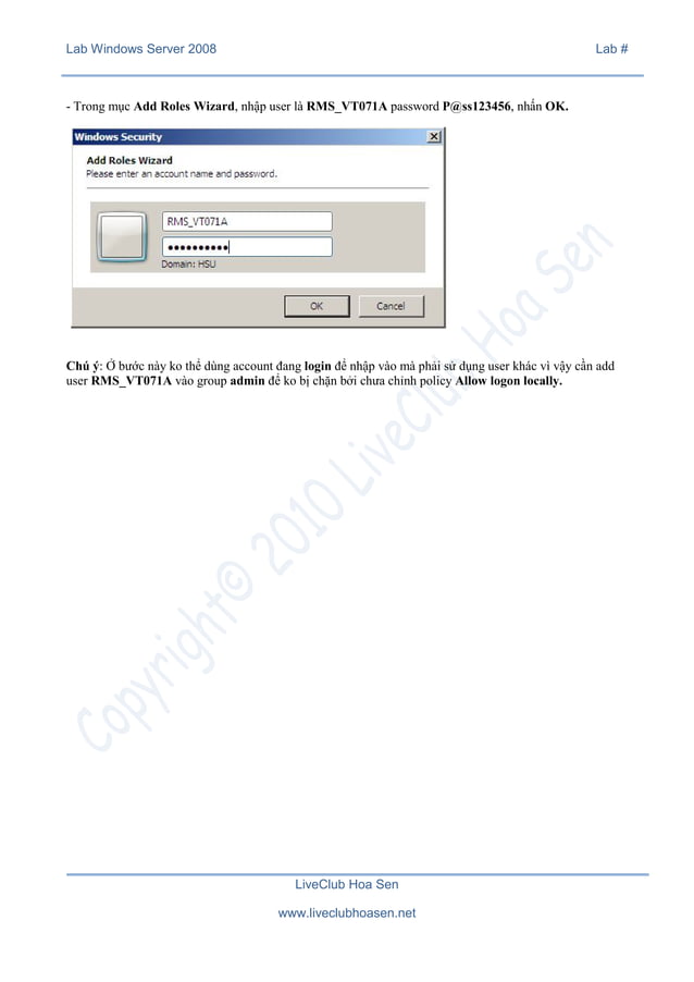 Lab 20 active directory right managment services (ad rms) | PDF