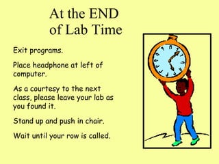 Lab Procedures | PPT | Technology & Computing