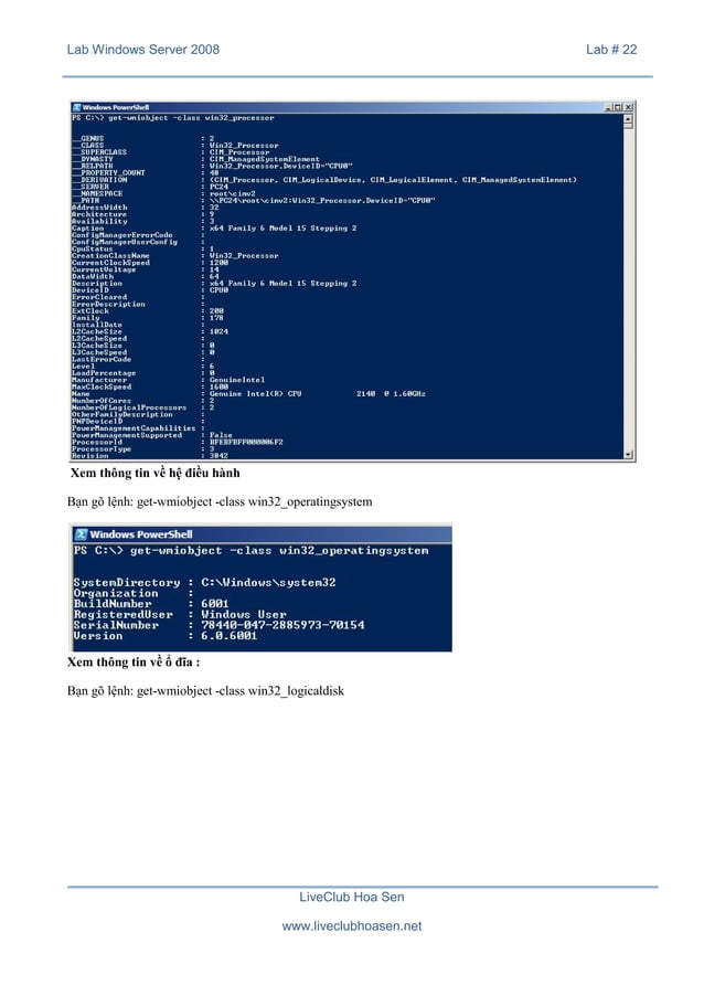 Lab 22 windows power shell | PDF