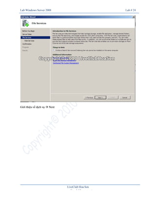 Lab 24 distribute file system | PDF