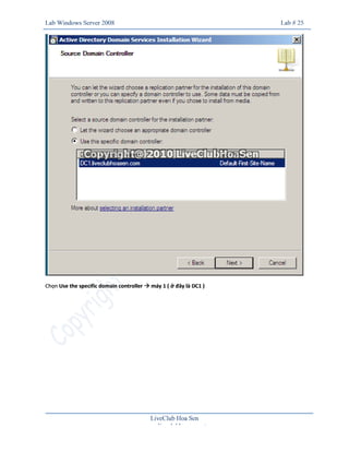 Lab 25 additional domain | PDF