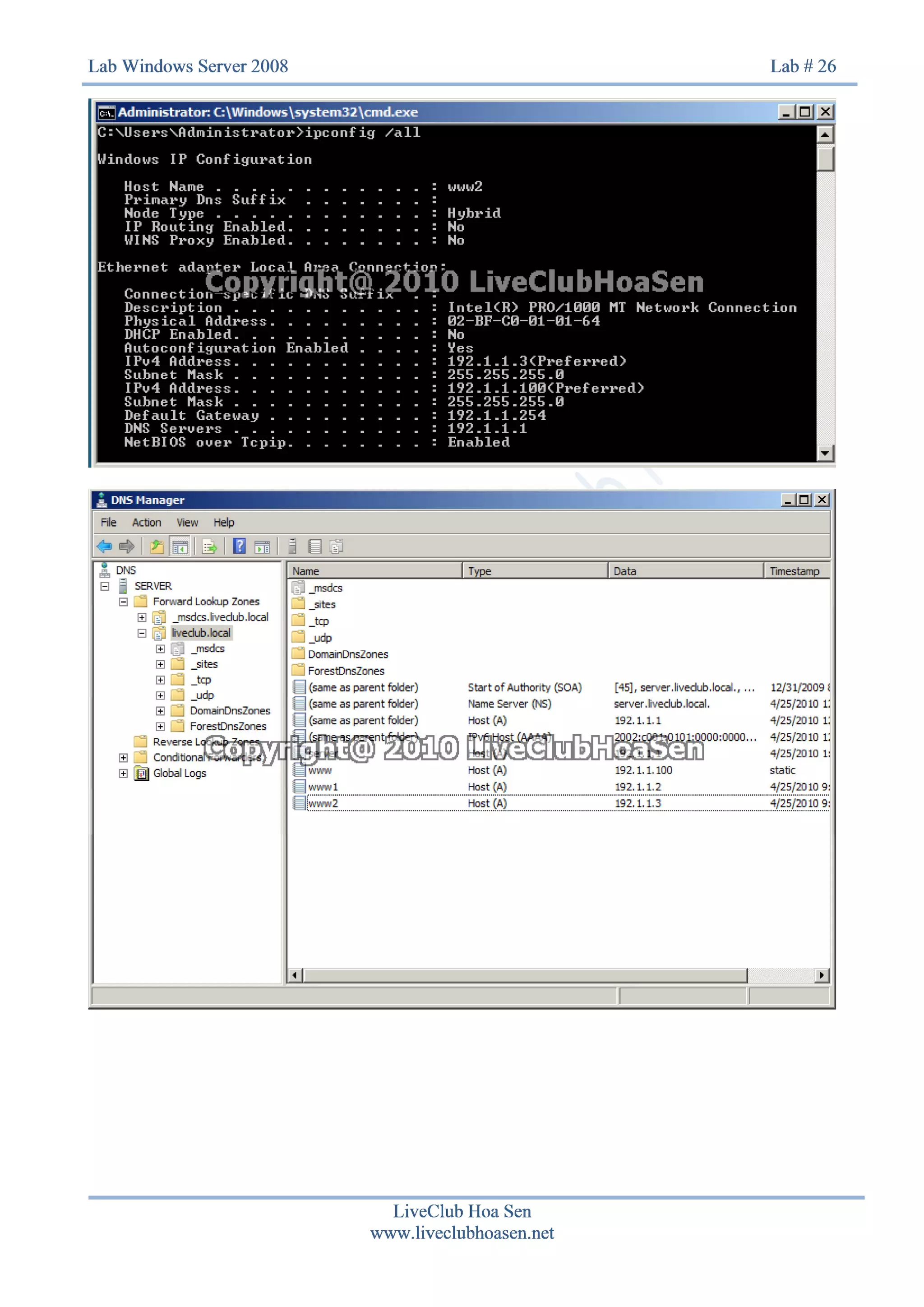 Lab 26 netwok load balancing | PDF