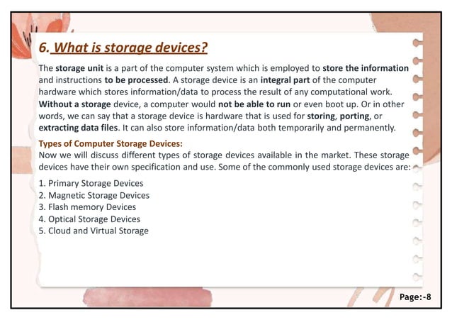 Fundamentals of Computers and Operating System(OS) | PPTX | Operating ...