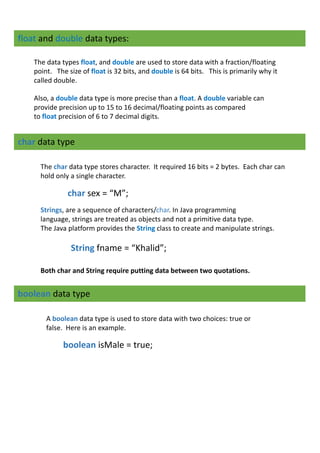 CIS 1403 Lab 2- Data Types and Variables | PDF