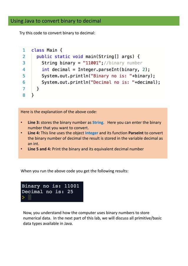 CIS 1403 Lab 2- Data Types and Variables | PDF