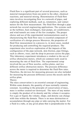 Lab 2 Fluid Flow Rate.pdfMEE 491 Lab #2 Fluid Flow Rate .docx
