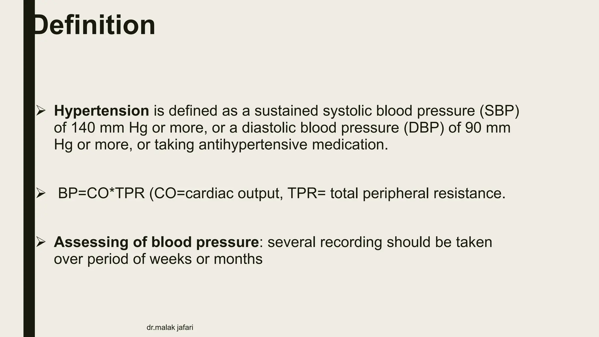 hypertension demonstration pharmacology.pptx | Heart and Cardiovascular ...