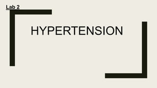 hypertension demonstration pharmacology.pptx | Heart and Cardiovascular Diseases | Diseases and ...