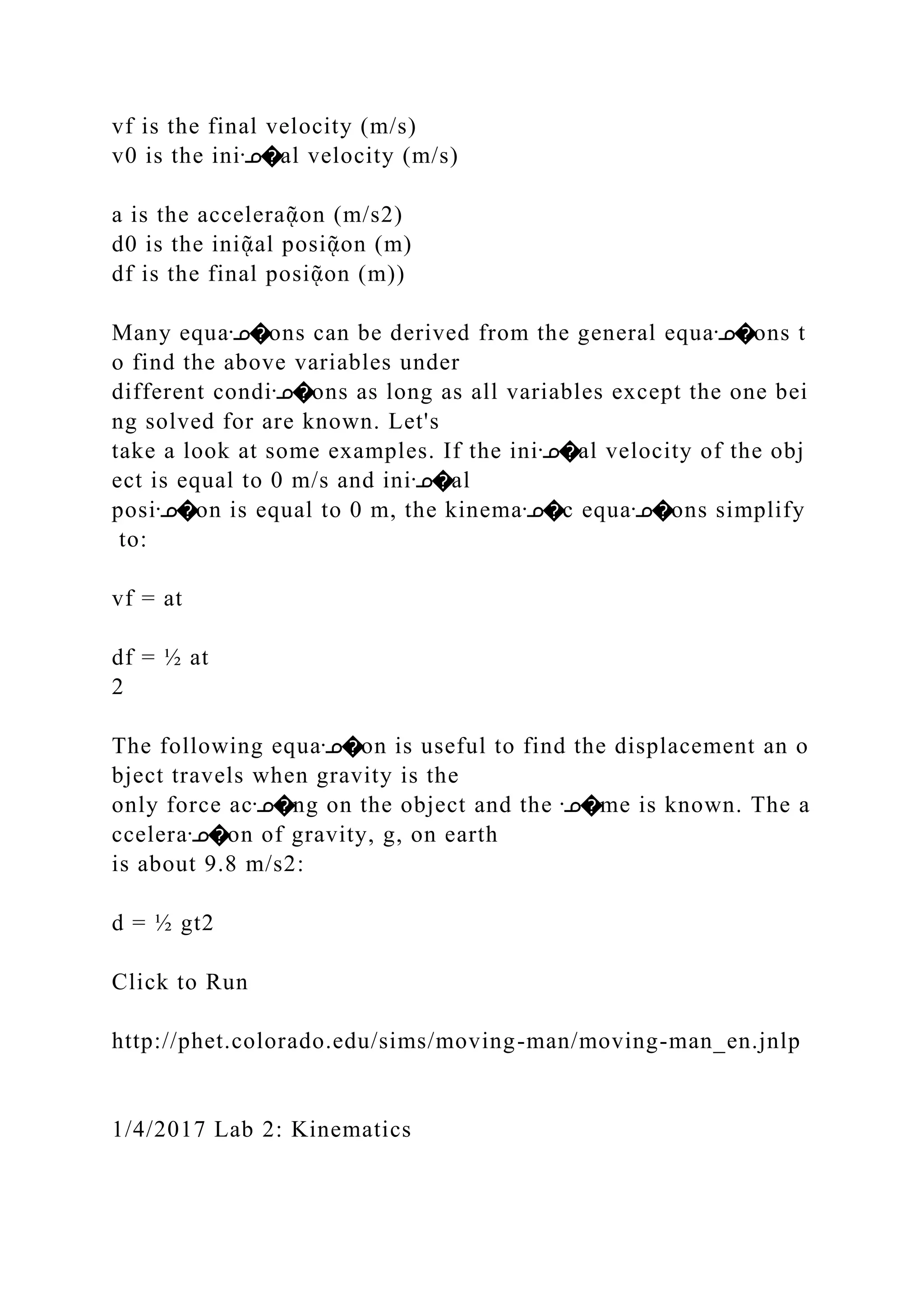 Lab 2Lab 2- Kinematics.pdf142017 Lab 2 Kinematicsh.docx