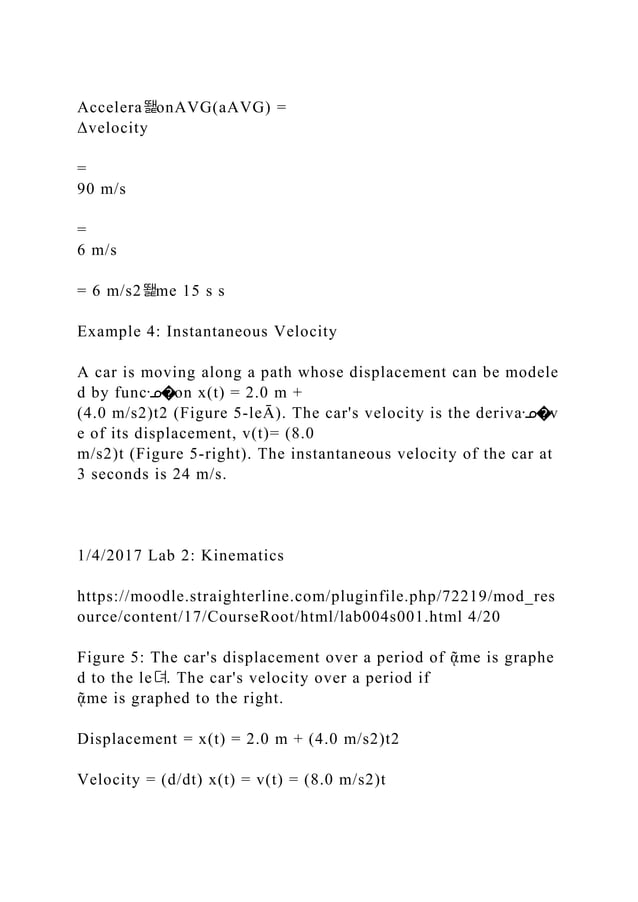 Lab 2Lab 2- Kinematics.pdf142017 Lab 2 Kinematicsh.docx