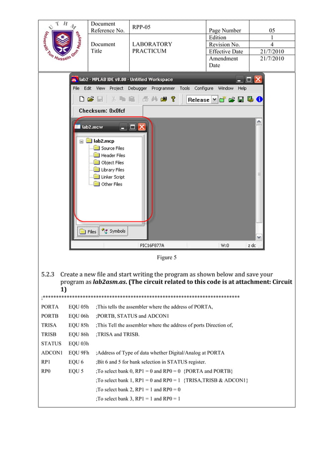 Lab 2 microcontroller | PDF