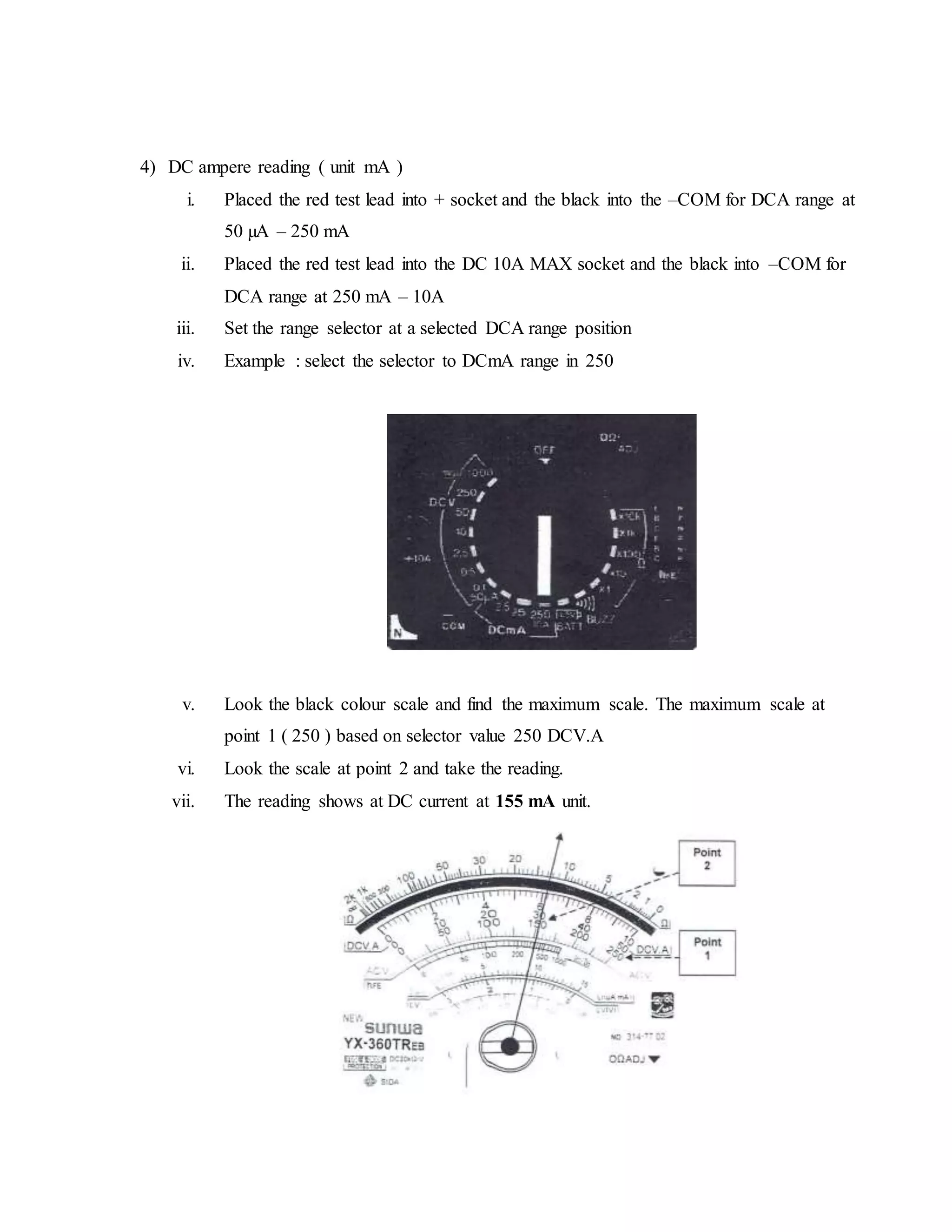 Lab 2 multimeter | DOCX