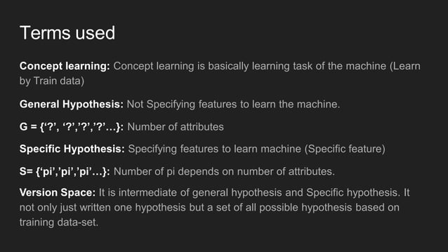Candidate Elimination Algorithm In Ml Lab Pptx Computing Technology And Computing