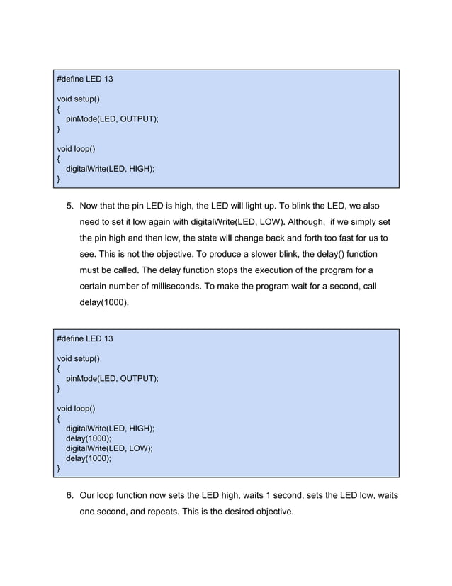 Lab 2_ Programming an Arduino.pdf | Programming Languages | Computing