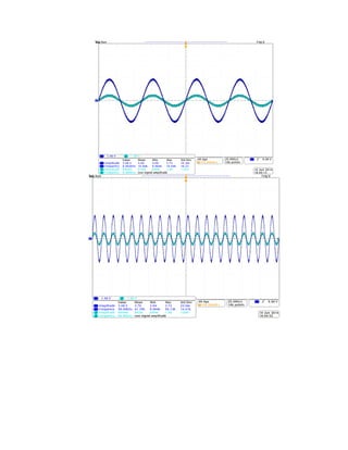 Lab 2 Report More Linear Operational Amplifiers | PDF