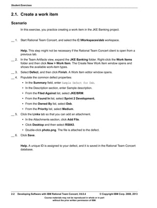Lab2 RTC Work Items | PDF