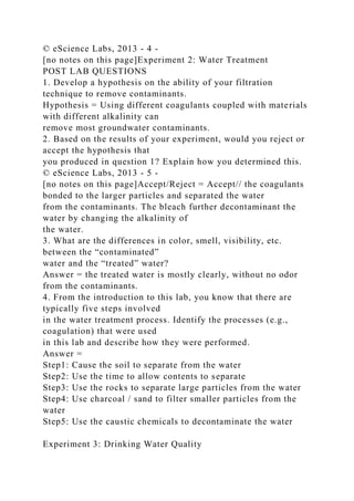 Lab 2 – Water Quality and ContaminationExperiment 1 Effects of Gr.docx