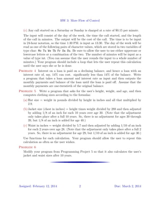 Lab3: More Flow of Control | PDF | Programming Languages | Computing