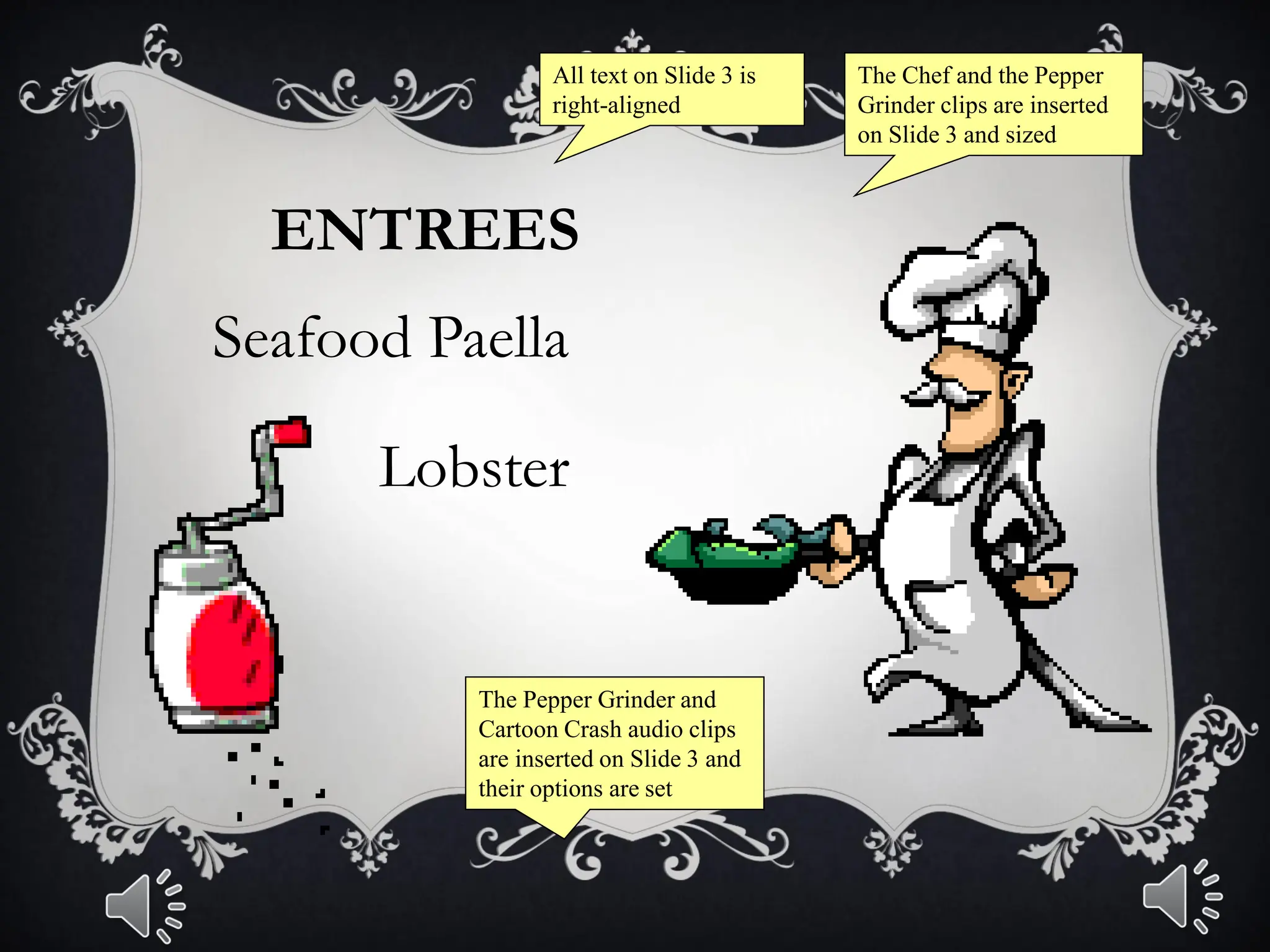 Cooking Class Lab 3-1 for Module 03 PPTX | PPT