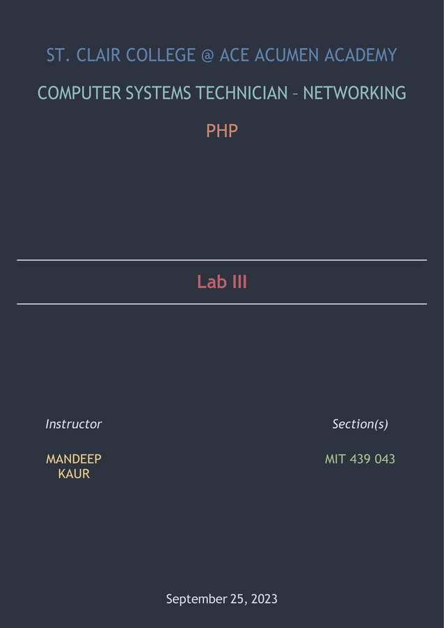 Lab_3..pdf | Programming Languages | Computing
