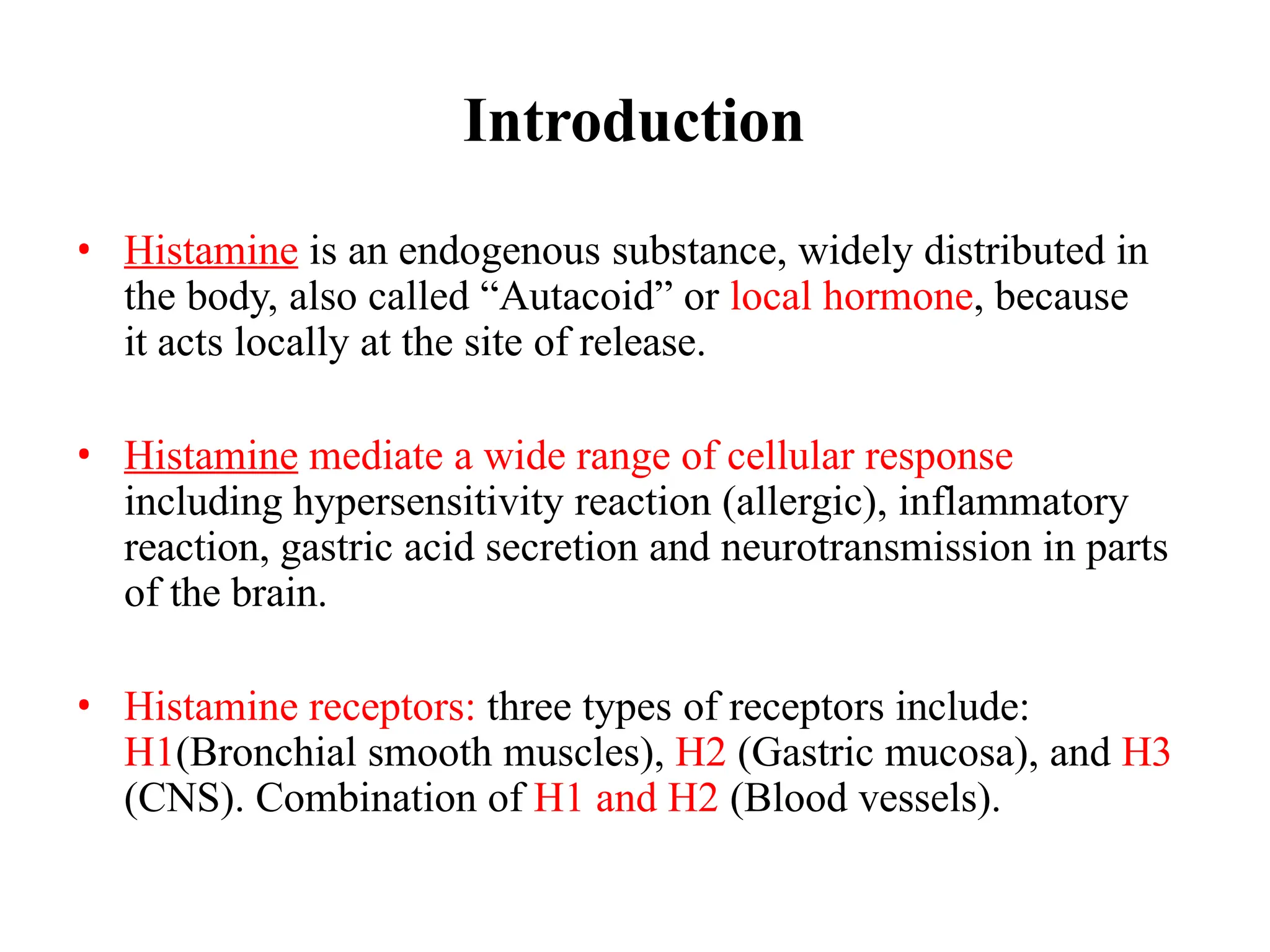 Lab three. Antihistamine drugs .powerptx | PPTX