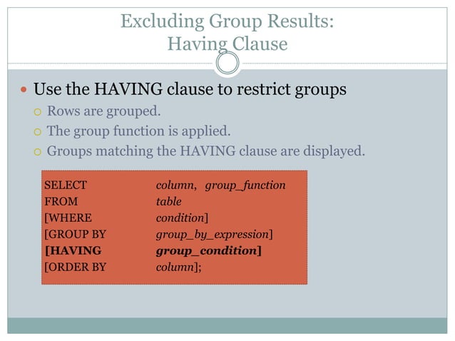 Lab3 aggregating data | PPTX
