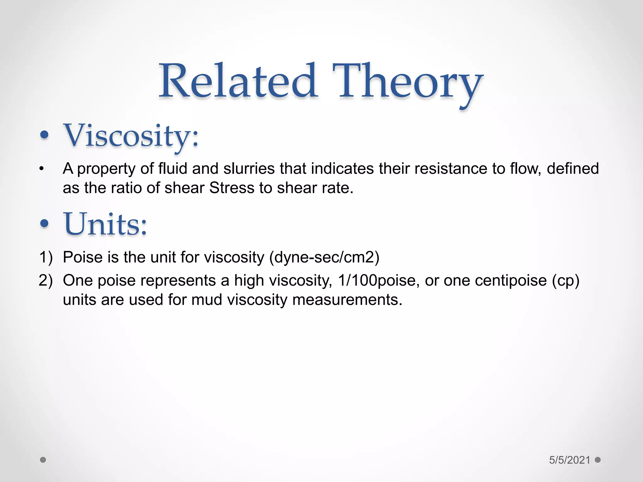 Lab 3 measurement of the viscosity of drilling mud using marsh funnel ...