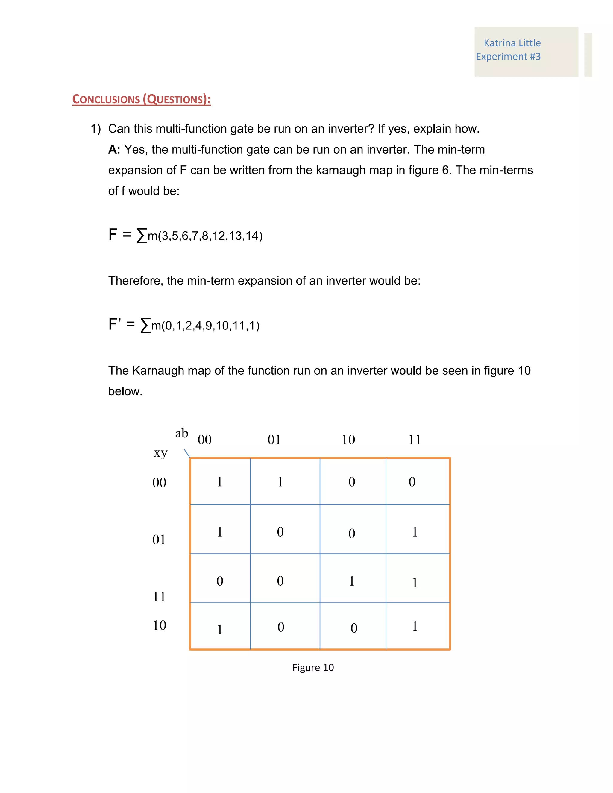 Lab 3 Multi-Function Gate | PDF