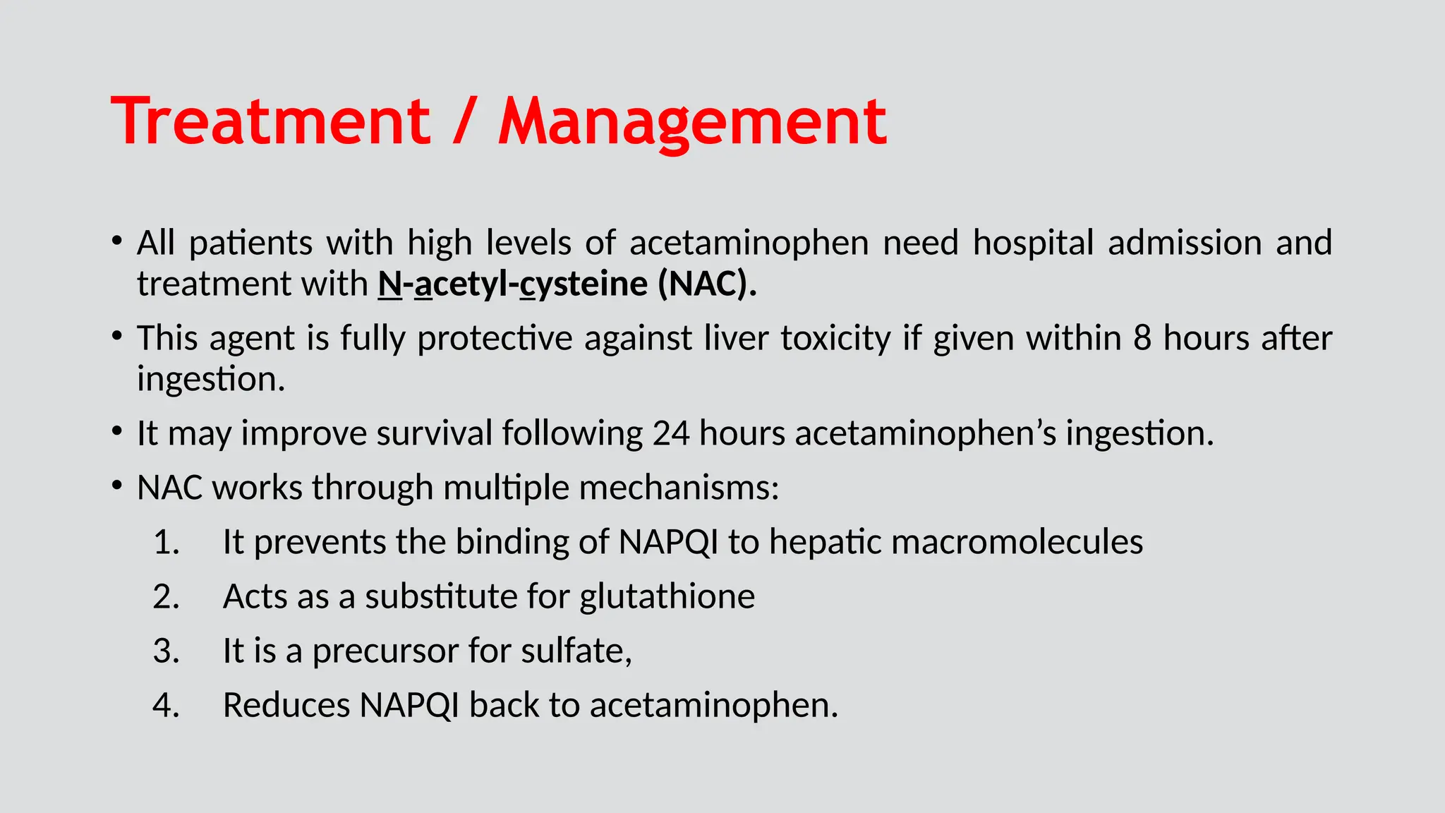 Lab 3 - Paracetamol Poisoning & Treatment | PPT