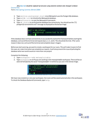 Lab3 advanced port scanning 30 oct 21 | DOCX