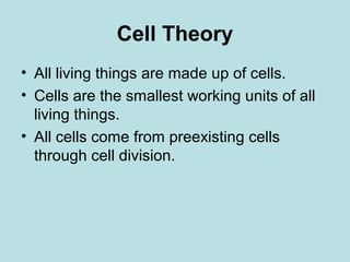 Lab 3 cell structure and function spring 2018 | PPT
