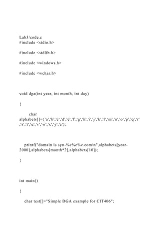 Lab3code.c#include stdio.h#include stdlib.h#include.docx