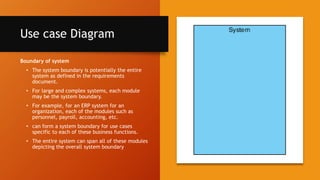 Lab 3 Introduction to the UML - how to create a use case diagram | PPTX