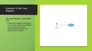 Lab 3 Introduction to the UML - how to create a use case diagram | PPTX