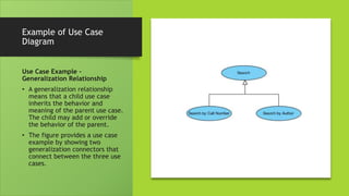 Lab 3 Introduction to the UML - how to create a use case diagram | PPTX