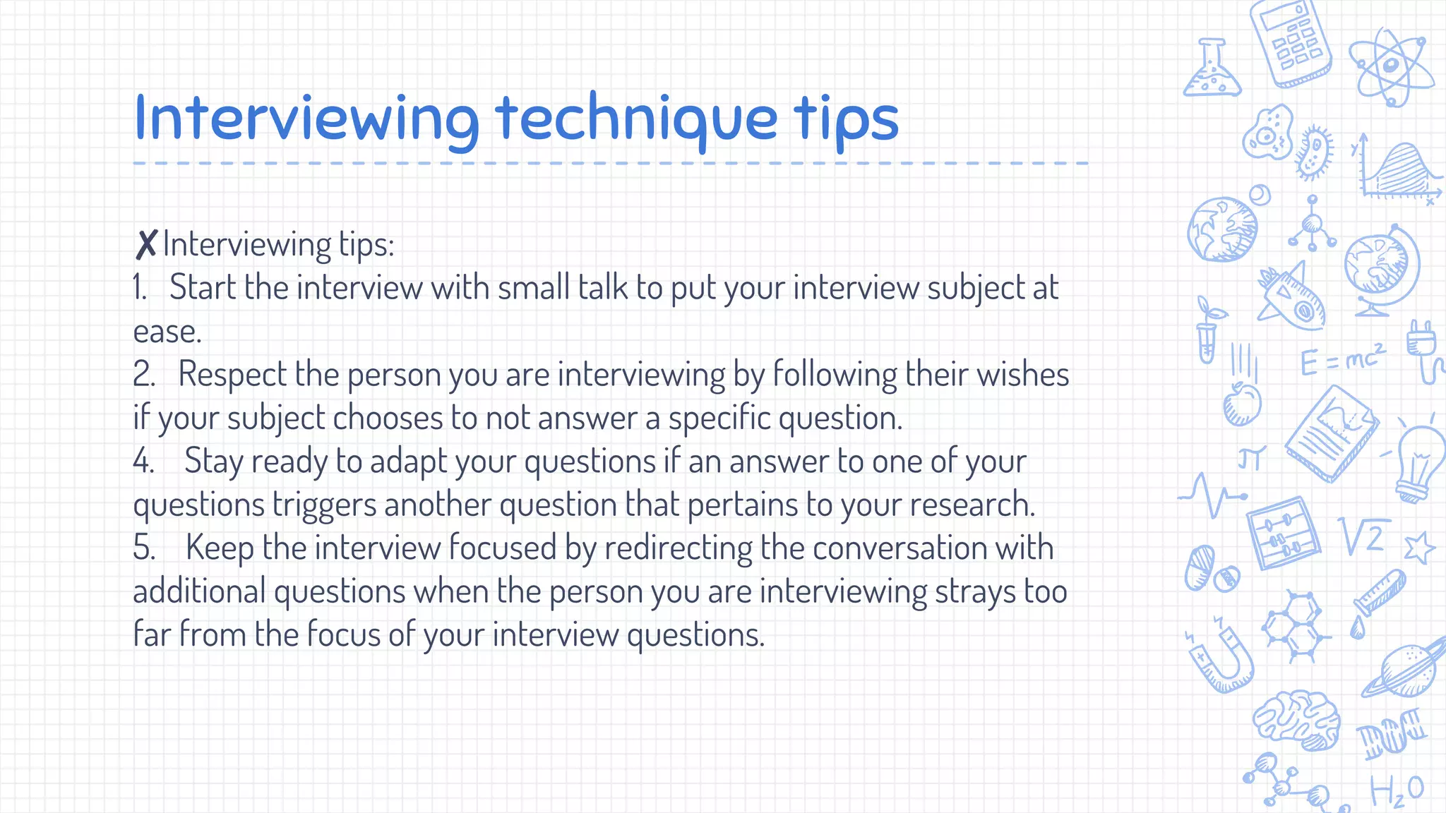 Observation and interviewing | PPTX