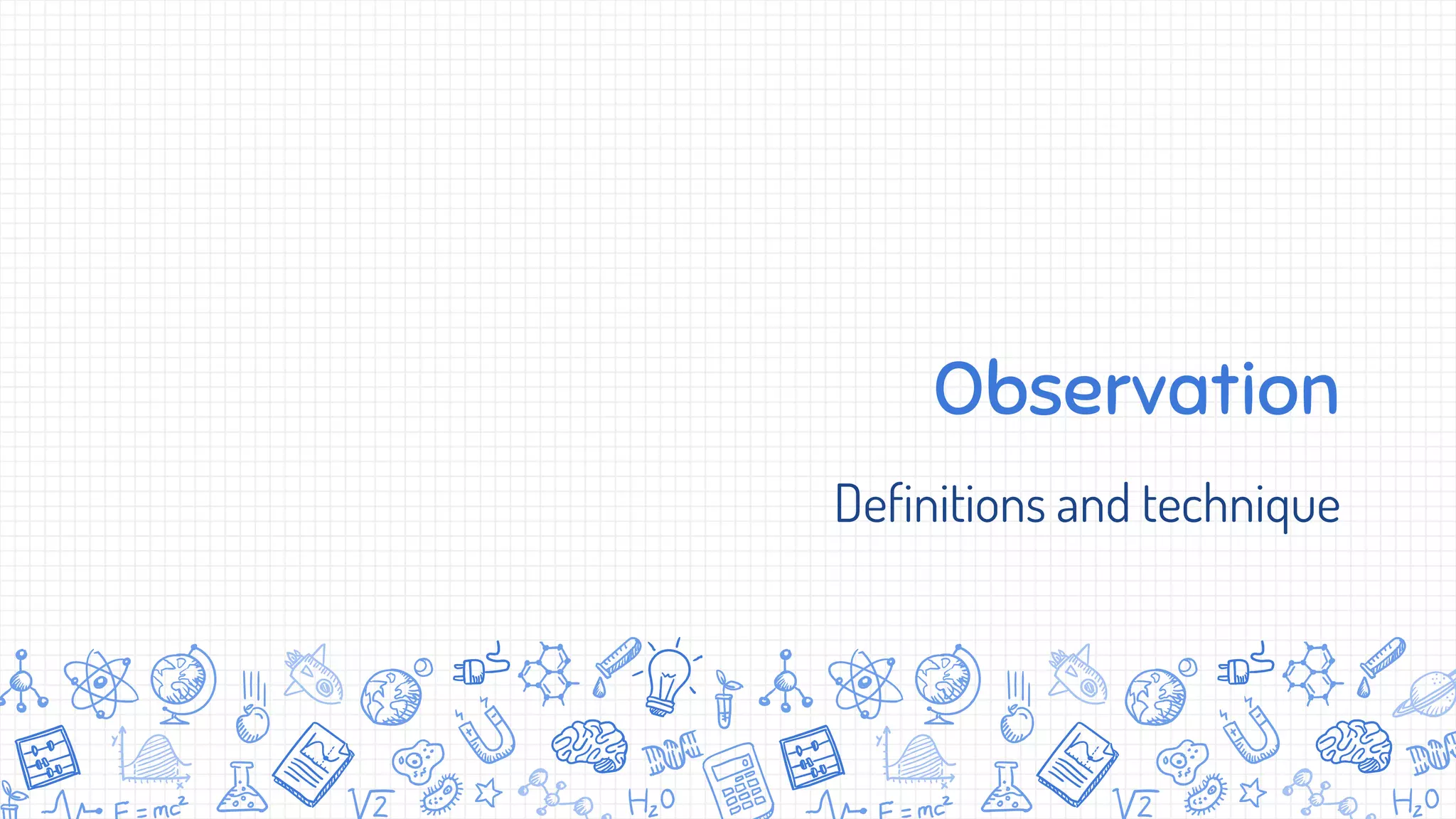 Observation and interviewing | PPTX