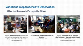 Observation and interviewing | PPTX