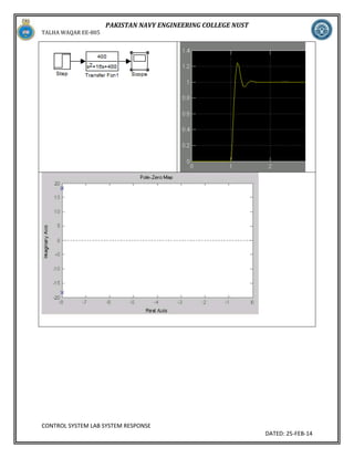 Lab 3 nust control | DOCX